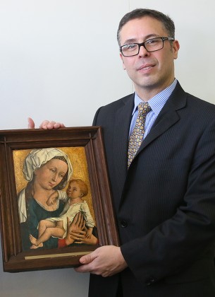 Painting Maria Child Attributed Flemish Painter Editorial Stock Photo ...