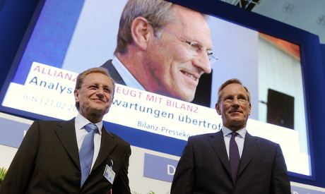 Allianz Chairman Management Board Michael Diekmann Editorial Stock ...