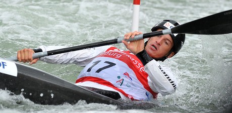 Mathieu Biazizzo Action During Canoe Slalom Editorial Stock Photo ...