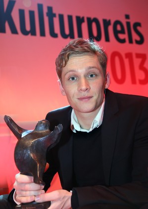 German Actor Matthias Schweighoefer Holds His Editorial Stock Photo ...