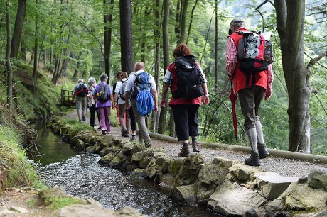 Participants 114th German Hiking Day Walk Editorial Stock Photo - Stock ...