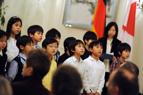 Children Japanese International School Berlin Sing Editorial Stock ...