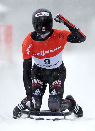 German Frank Rommel Action During Skeleton Editorial Stock Photo ...