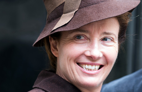 British Actor Emma Thompson Poses During Editorial Stock Photo - Stock ...
