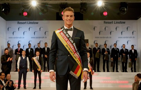 German Contestant Robin Wolfinger Poses After Editorial Stock Photo ...