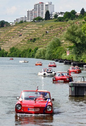 Members Amphicar Club Pose Their Amphicar Editorial Stock Photo - Stock ...