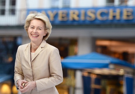 German Defence Minister Ursula Von Der Editorial Stock Photo - Stock ...