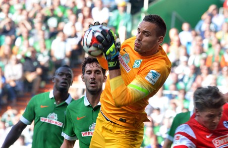 Bremens Goalkeeper Raphael Wolf C Action Editorial Stock Photo - Stock ...