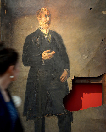 Painting Heinrich Tramm By German Artist Editorial Stock Photo - Stock ...