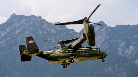 Bellboeing Mv22b Osprey Tilt Rotor Helicopter Editorial Stock Photo ...
