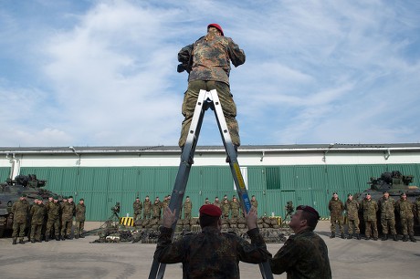 Photographer German Armed Forces Bundeswehr Takes Editorial Stock Photo ...