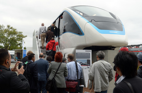 Visitors View Innovia Monorail 300 By Editorial Stock Photo - Stock ...