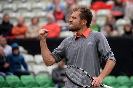Jerzy Janowicz Poland Reacts During First Editorial Stock Photo - Stock ...