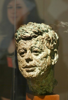 Visitor Looks Bust Depicting John F Editorial Stock Photo - Stock Image ...