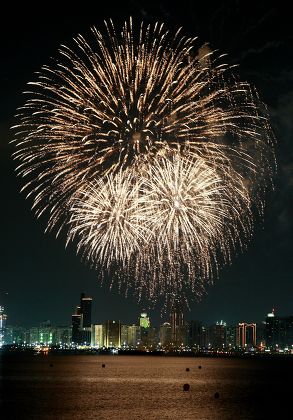 Worlds Biggest Firework Display Takes Place Editorial Stock Photo ...