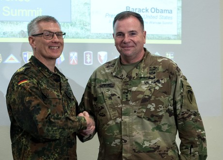 Deputy Chief Staff German Bundeswehr Joint Editorial Stock Photo ...