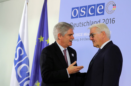 German Foreign Minister Frankwalter Steinmeier R Editorial Stock Photo - Stock Image | Shutterstock
