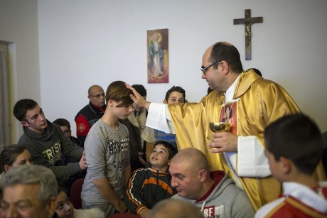 Auxiliary Bishop Janos Szekely R Head Editorial Stock Photo - Stock ...