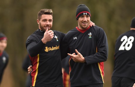 Rhys Webb Justin Tipuric During Training Editorial Stock Photo - Stock ...