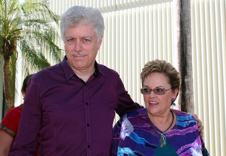 Lindy Chamberlaincreighton R Her Husband Rick Editorial Stock Photo ...