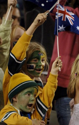 Australian Supporters Rugby 7s Match Between Editorial Stock Photo ...