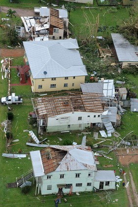 Aerial View Shows Homes Destroyed Tully Editorial Stock Photo - Stock ...