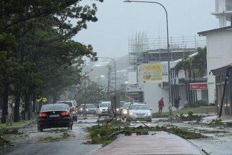 Surging Tides Cyclone Marcia Hit Main Editorial Stock Photo - Stock ...