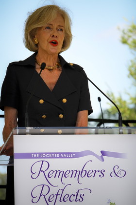 Governorgeneral Quentin Bryce Delivers Message Prince Editorial Stock ...