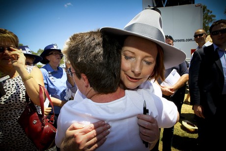 Australian Prime Minister Julia Gillard R Editorial Stock Photo - Stock ...