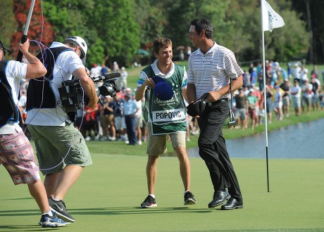 Australian Golfer Daniel Popovic R Reacts Editorial Stock Photo - Stock ...