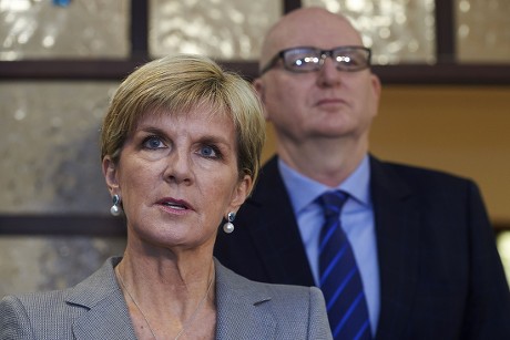 Australian Foreign Minister Julie Bishop L Editorial Stock Photo ...