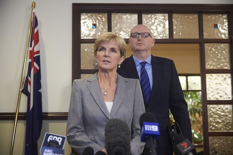 Australian Foreign Minister Julie Bishop L Editorial Stock Photo ...