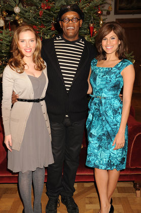 Scarlett Johansson Samuel L Jackson Eva Editorial Stock Photo - Stock ...