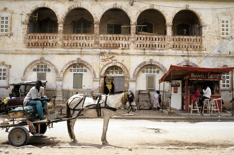 Old Colonial Building Rufisque Rufisque Senegal Editorial Stock Photo ...
