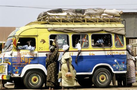 Mini Bus Local Transport Saint Louis Editorial Stock Photo - Stock ...