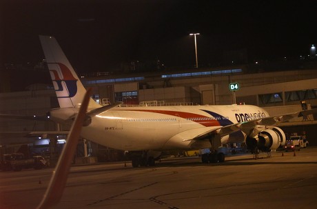 Malaysian Airlines Aircraft Flight Mh148 Sits Editorial Stock Photo ...