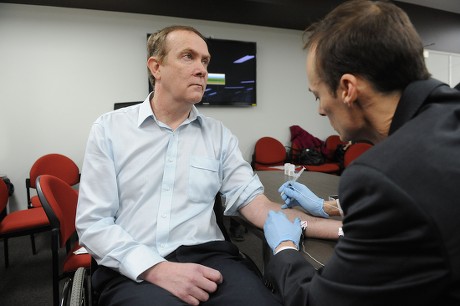 Dr Andrew Evans Administers Botox Injection Editorial Stock Photo ...