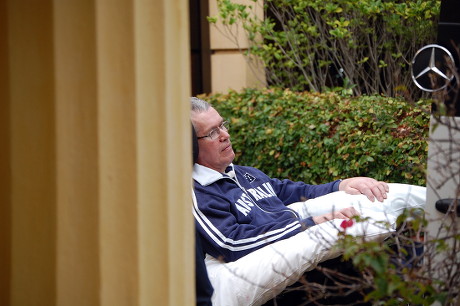 Christian Rossiter 49 Quadriplegic Arrives Supreme Editorial Stock ...