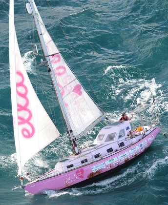 Teen Sailor Jessica Watson Waves Wellwishers Editorial Stock Photo ...