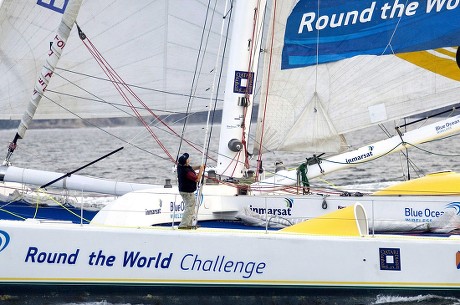 British Yachtsman Tony Bullimore Sails Out Editorial Stock Photo ...