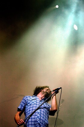 Bernard Fanning Frontman Powderfinger Performing Waveaid Editorial ...