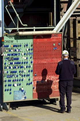 Board Miners Place Their Tags Indicate Editorial Stock Photo - Stock ...