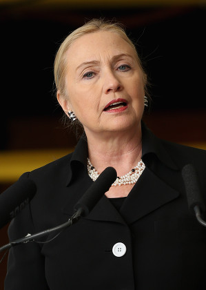 Us Secretary State Hillary Clinton Speaks Editorial Stock Photo - Stock ...