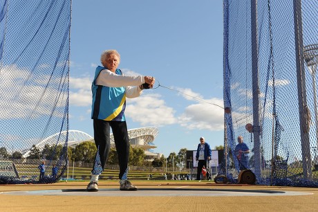 Australian Ruth Frith 100 Action During Editorial Stock Photo - Stock ...