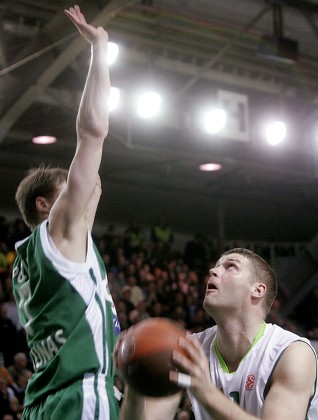 Martynas Pocius L Zalgiris Robert Archibald Editorial Stock Photo ...