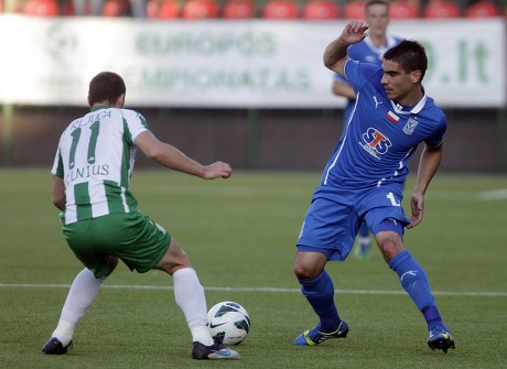 Lithuania Soccer Uefa Europa League - Aug 2013 Stock Pictures ...