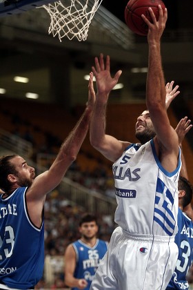 Greeces Yannis Bourousis R Goes Basket Editorial Stock Photo - Stock ...