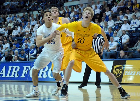 Wyoming Forward Hayden Dalton 20 Battles Editorial Stock Photo - Stock ...