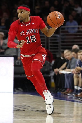 St Johns Red Storm Guard Marcus Editorial Stock Photo - Stock Image ...