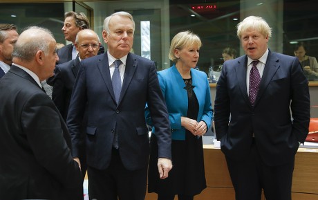 Lr Danish Foreign Minister Anders Samuelson Editorial Stock Photo ...